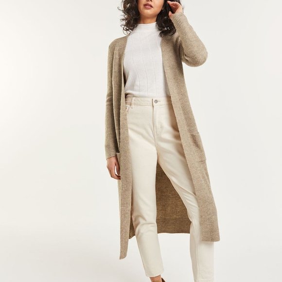 Reitmans | Sweaters | Retimans Longline Open Front Duster Cardigan ...